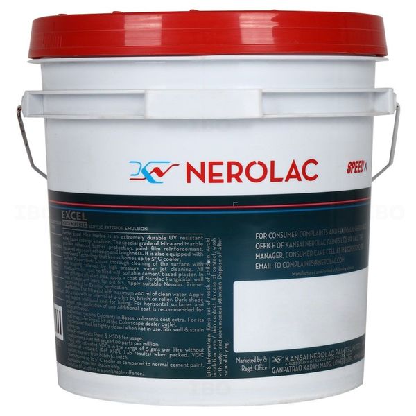 Buy Nerolac Excel Mica Marble 10 L IEM1 Exterior Emulsion - Base on IBO ...