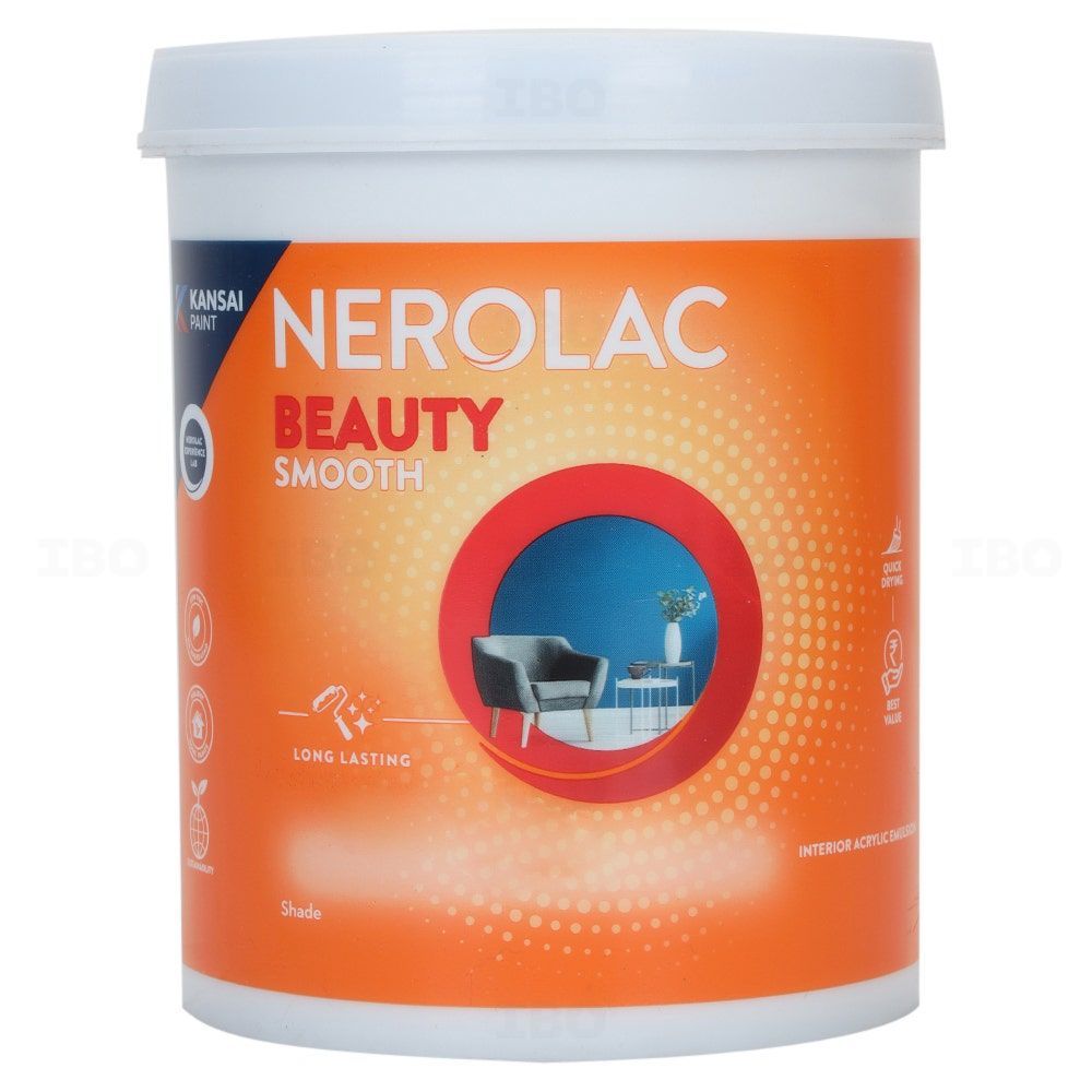 Buy Nerolac Beauty Smooth 1 L BSE11 Interior Emulsion - Base on IBO.com ...