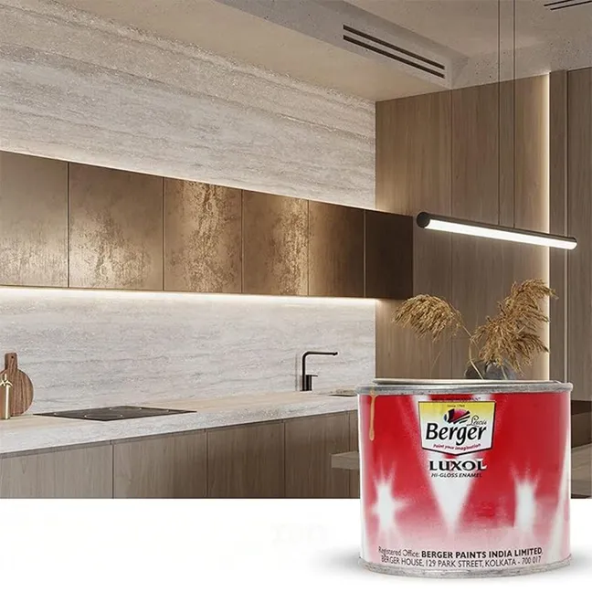 Buy Berger Paints LUXOL HI GLOSS 200 ml Deep Orange Enamel-Color on IBO ...