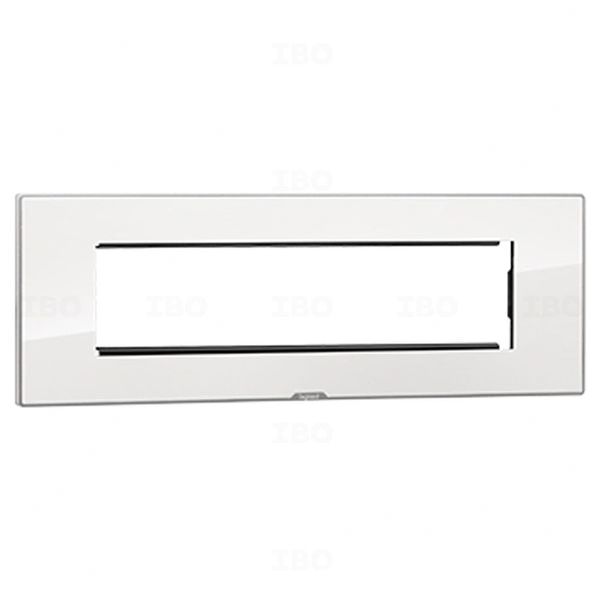 Buy Legrand Myrius Nextgen 679526 Ice White 6 Module Switch Board Plate ...