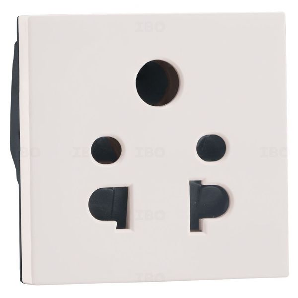 Buy Legrand Myrius Nextgen White 5 pin 6 A 2 Module Socket on IBO.com ...