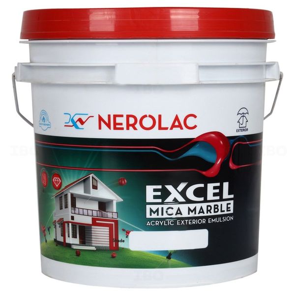 Buy Nerolac Excel Mica Marble 10 L IEM1 Exterior Emulsion - Base on IBO ...