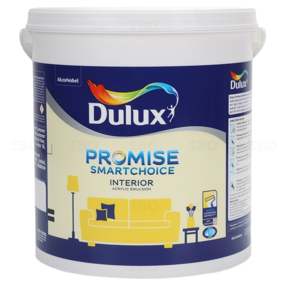 Buy Dulux Paints Promise SmartChoice 4 L BR White Interior Emulsion ...