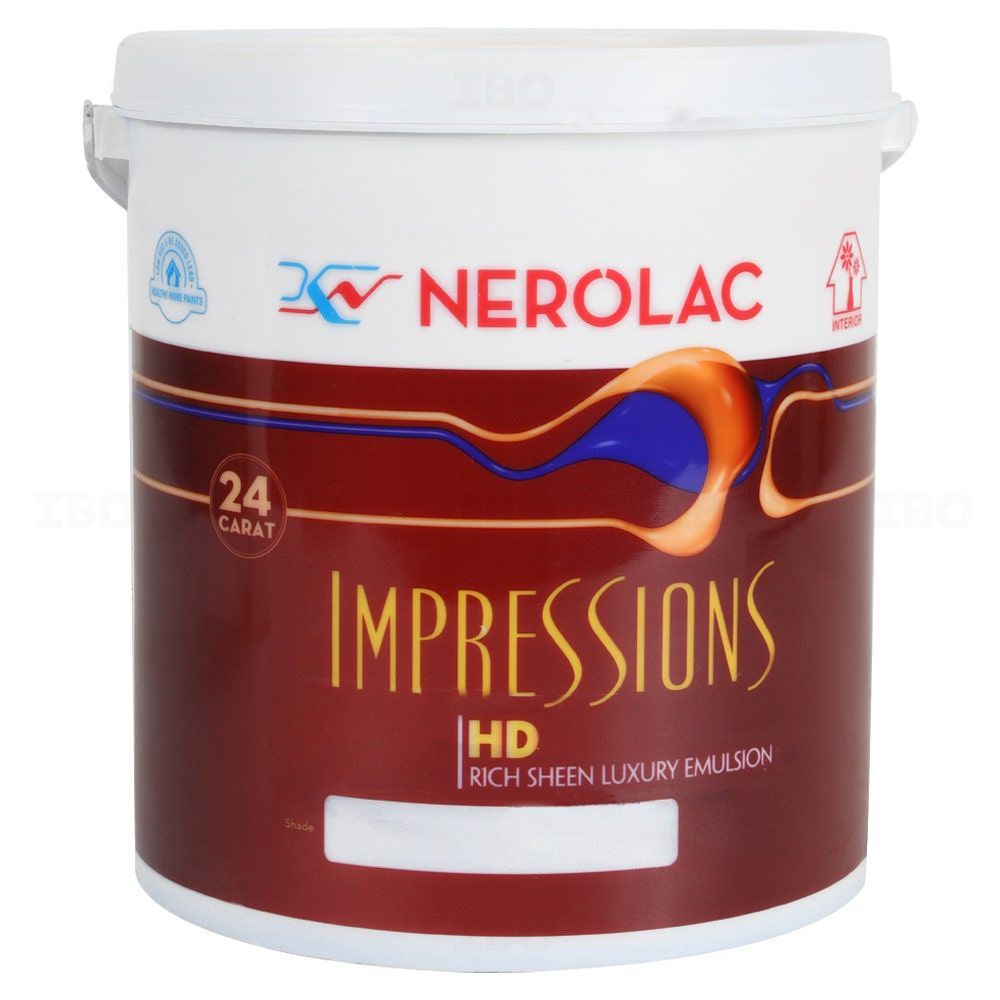 Buy Nerolac Impressions 24 Carat 4 L PLE1 Interior Emulsion - Base on ...