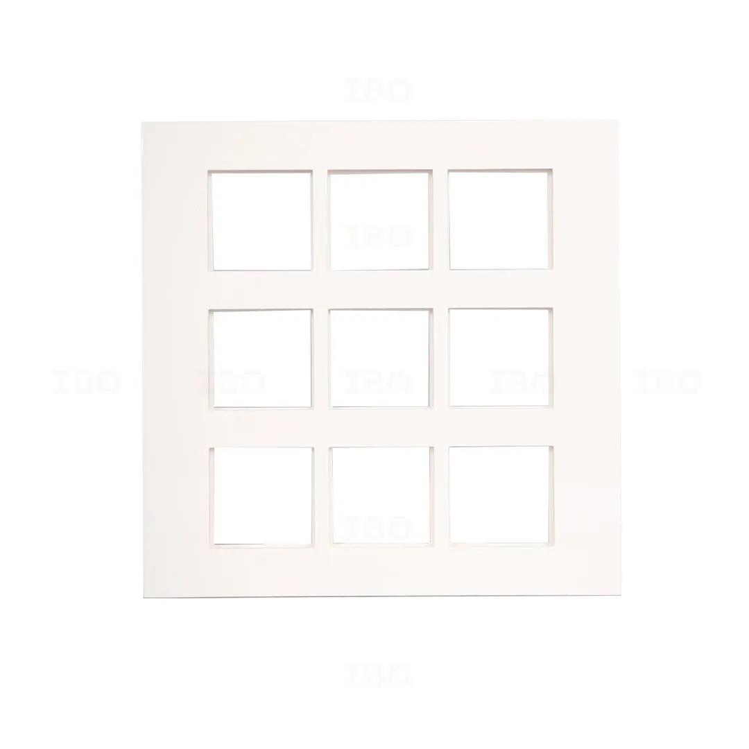 Buy Anchor Penta Modular 65918 White 18 Module Switch Board Plate on ...