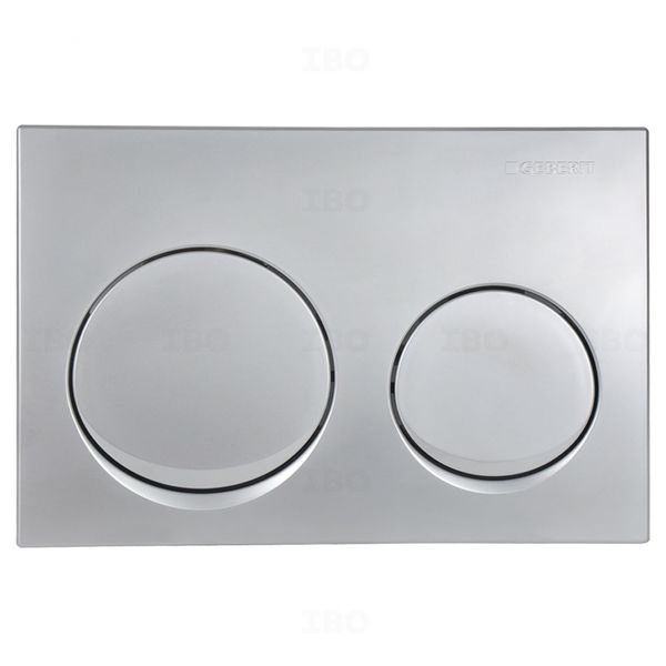 Buy Geberit ALPHA 20 Matt Chrome Dual Flush Plate on IBO.com & Store ...