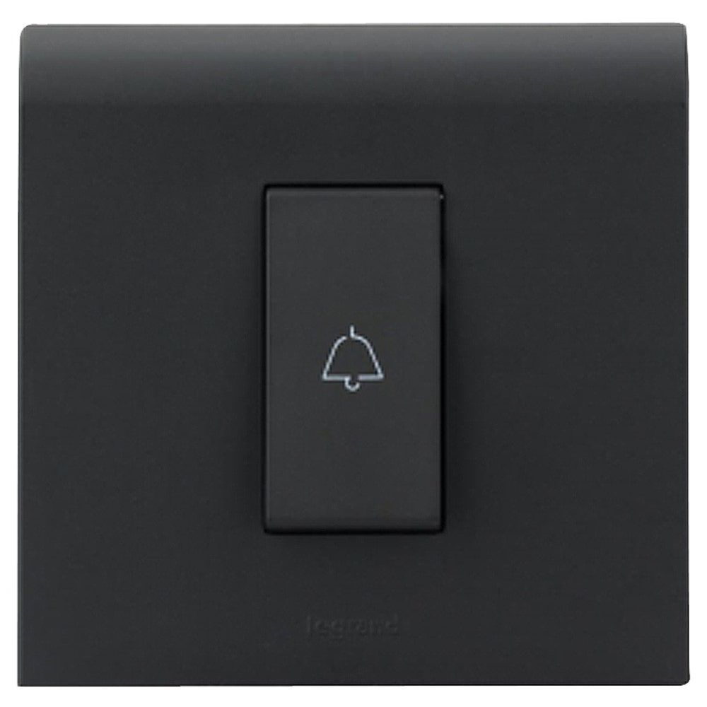 Buy Legrand Myrius Black Bell Push 6 A Modular Switch on IBO.com ...
