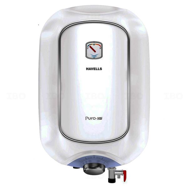 Buy Havells Puro DX 5 Star 10 L Vertical 2000 W Storage Geyser on IBO.com & Store @ Best Price ...
