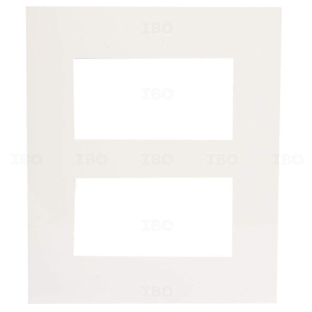 Buy Legrand Lyncus 8 (V) Module Glossy White Switch Board Plate on IBO ...